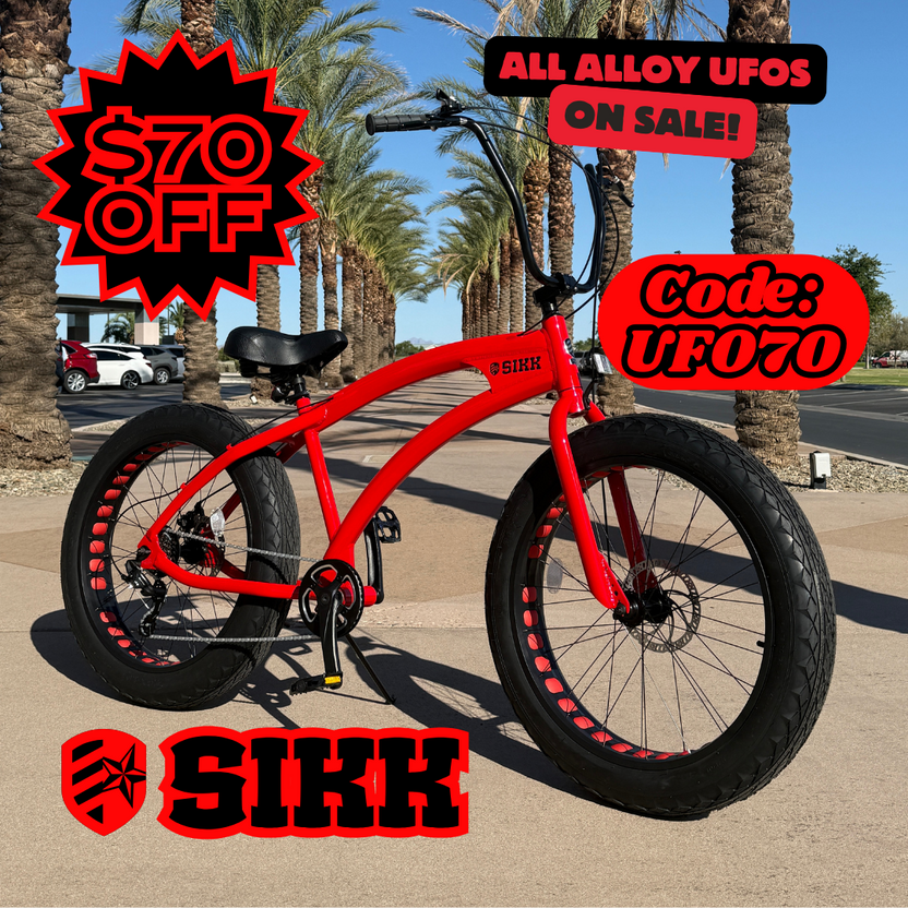 SIKK Bicycles | Quality Fat Tire Beach Cruisers – SIKK BICYCLES