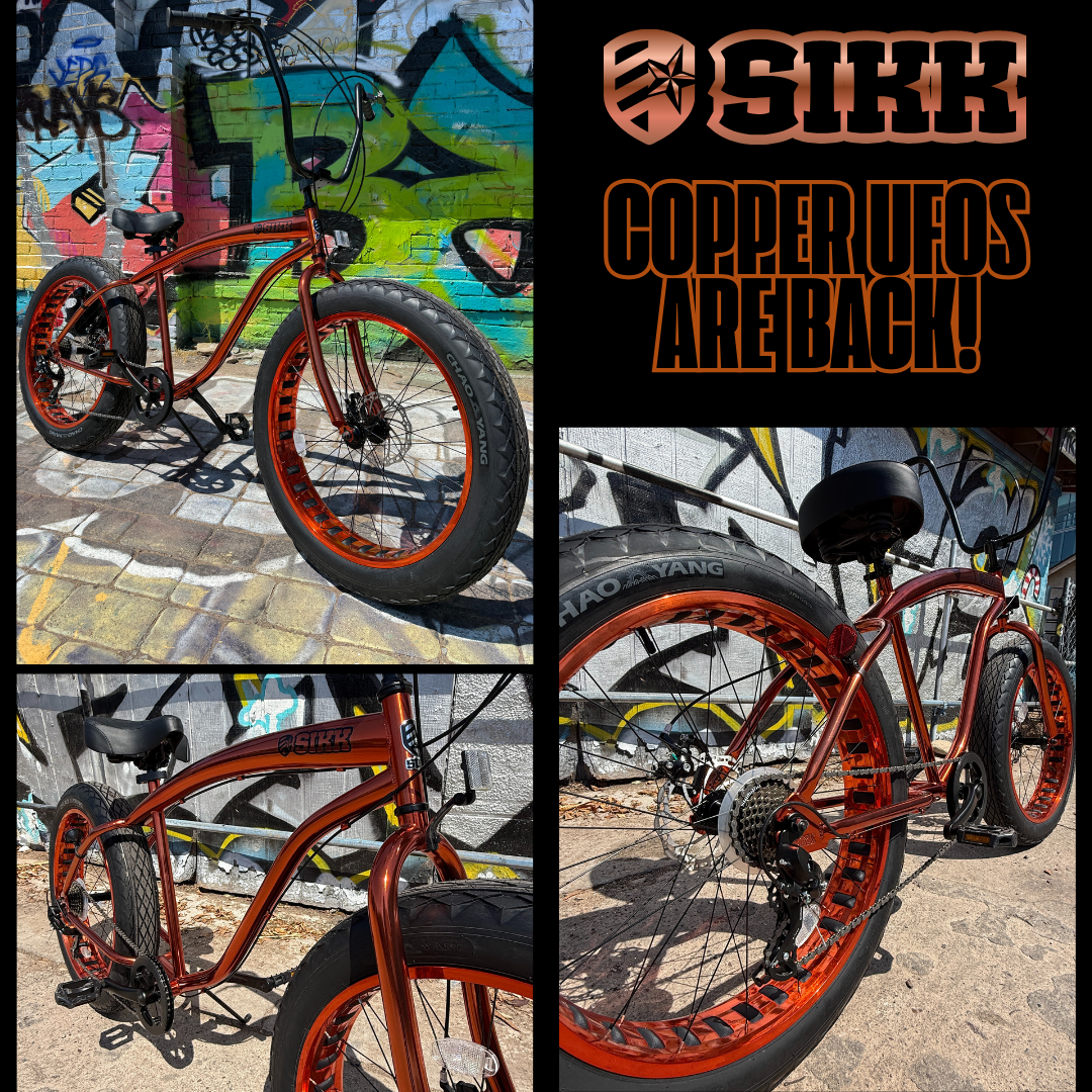 SIKK Bicycles | Quality Fat Tire Beach Cruisers – SIKK BICYCLES