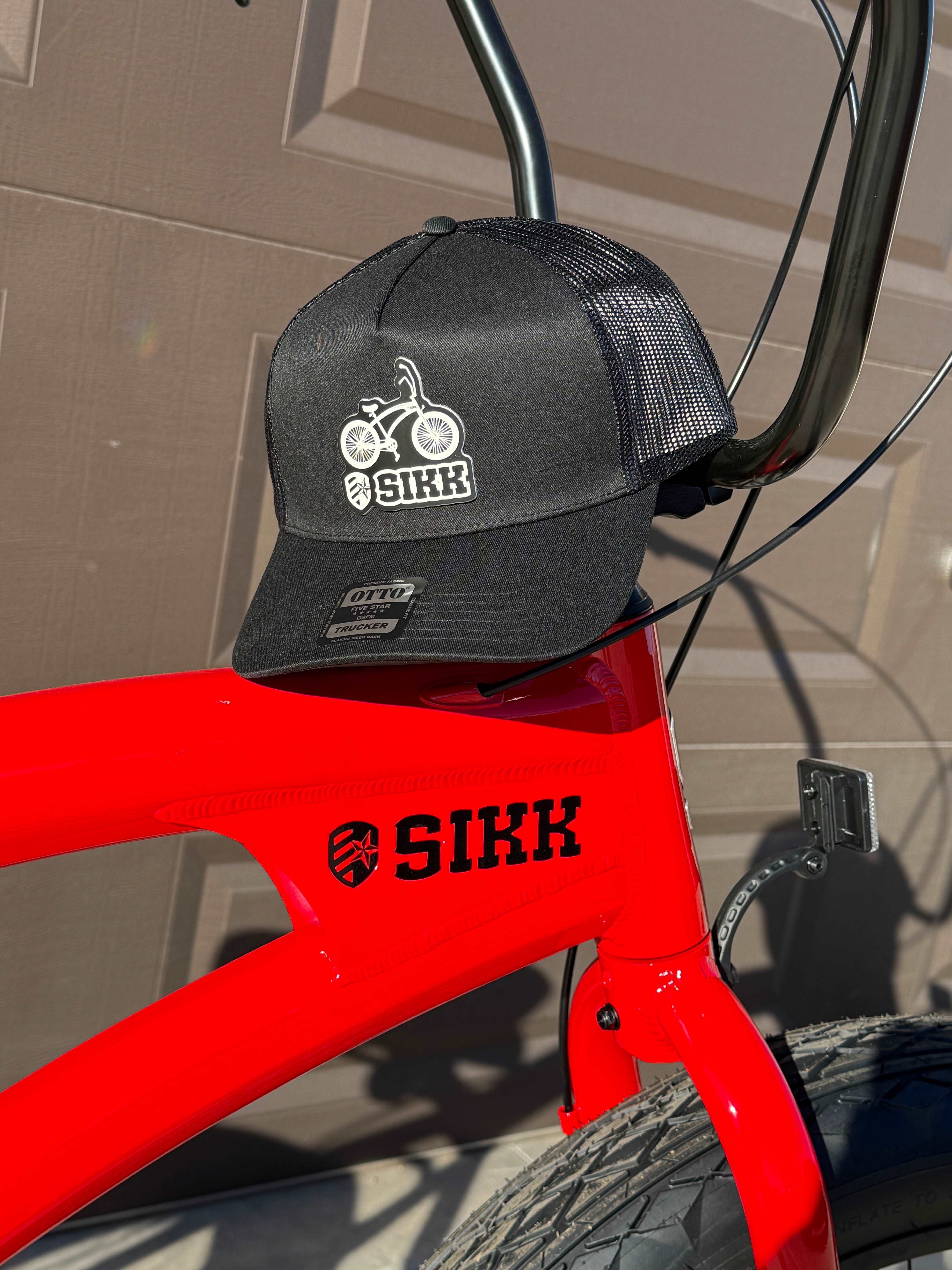 SIKK Bike Logo Mesh Trucker Hat – SIKK BICYCLES