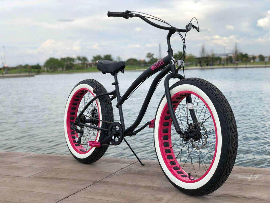 UFO 7 Speed Fat Tire Cruisers | Bestselling Beach Bikes – SIKK BICYCLES
